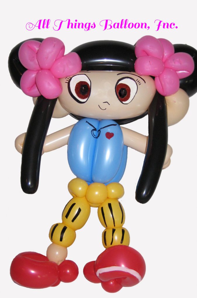 Characters @ Balloonamations! Professional balloon artists and face ...
